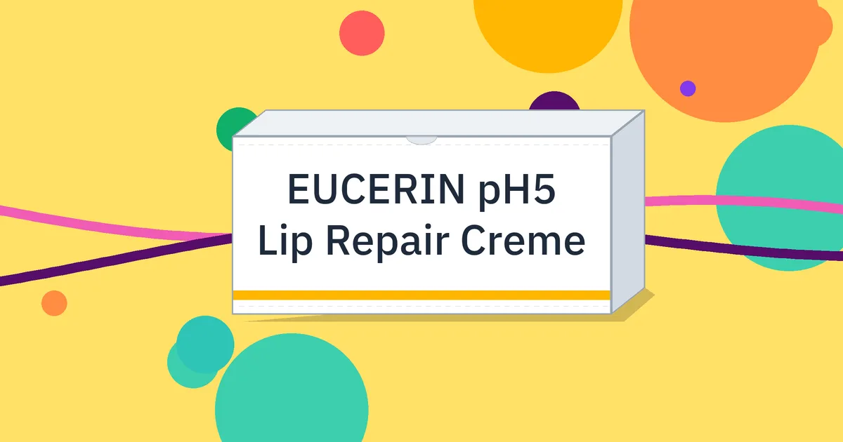 Symbolbild: Packung mit der Aufschrift EUCERIN pH5 Lip Repair Creme (PZN 00074458) – Verfügbarkeit und Bezug in Apotheken in Frankfurt am Main