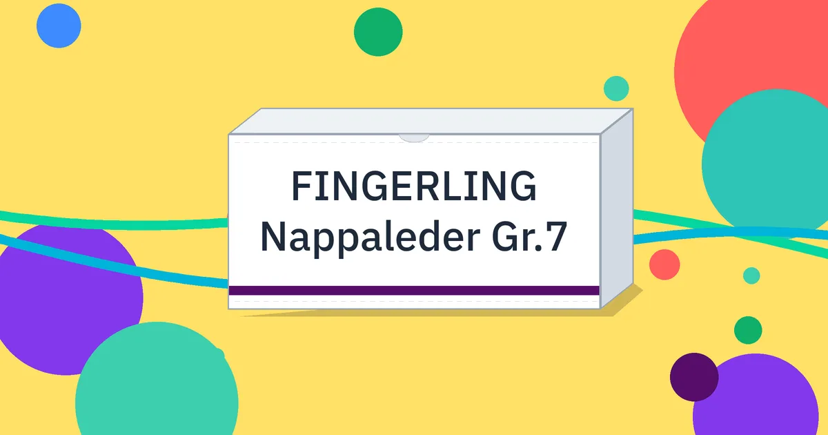 Symbolbild: Packung mit der Aufschrift FINGERLING Nappaleder Gr.7 (PZN 01726779) – Verfügbarkeit und Bezug in Apotheken in Frankfurt am Main
