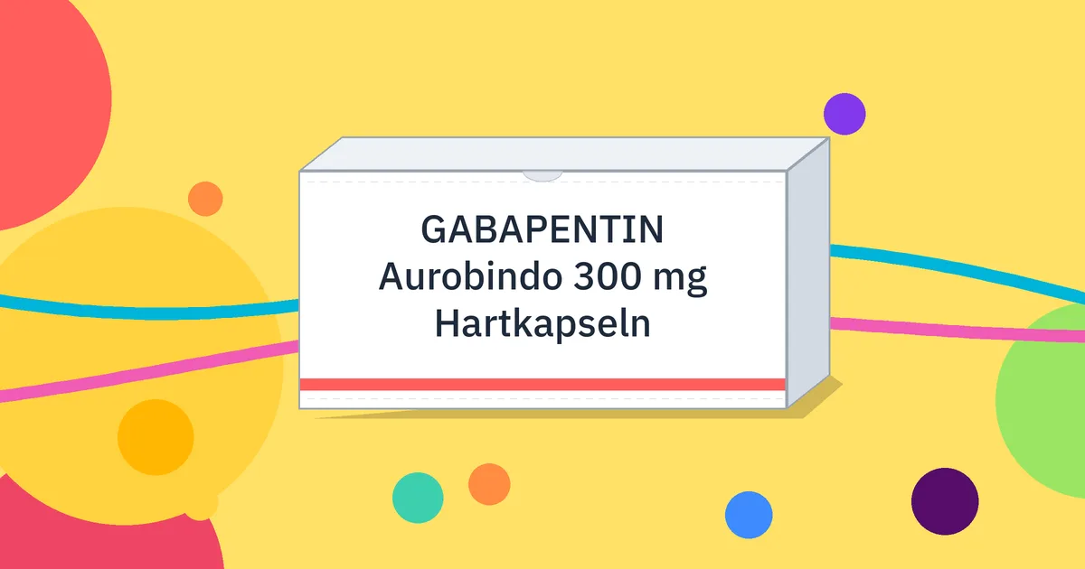 Symbolbild: Packung mit der Aufschrift GABAPENTIN Aurobindo 300 mg Hartkapseln (PZN 09103807) – Verfügbarkeit und Bezug in Apotheken in Frankfurt am Main