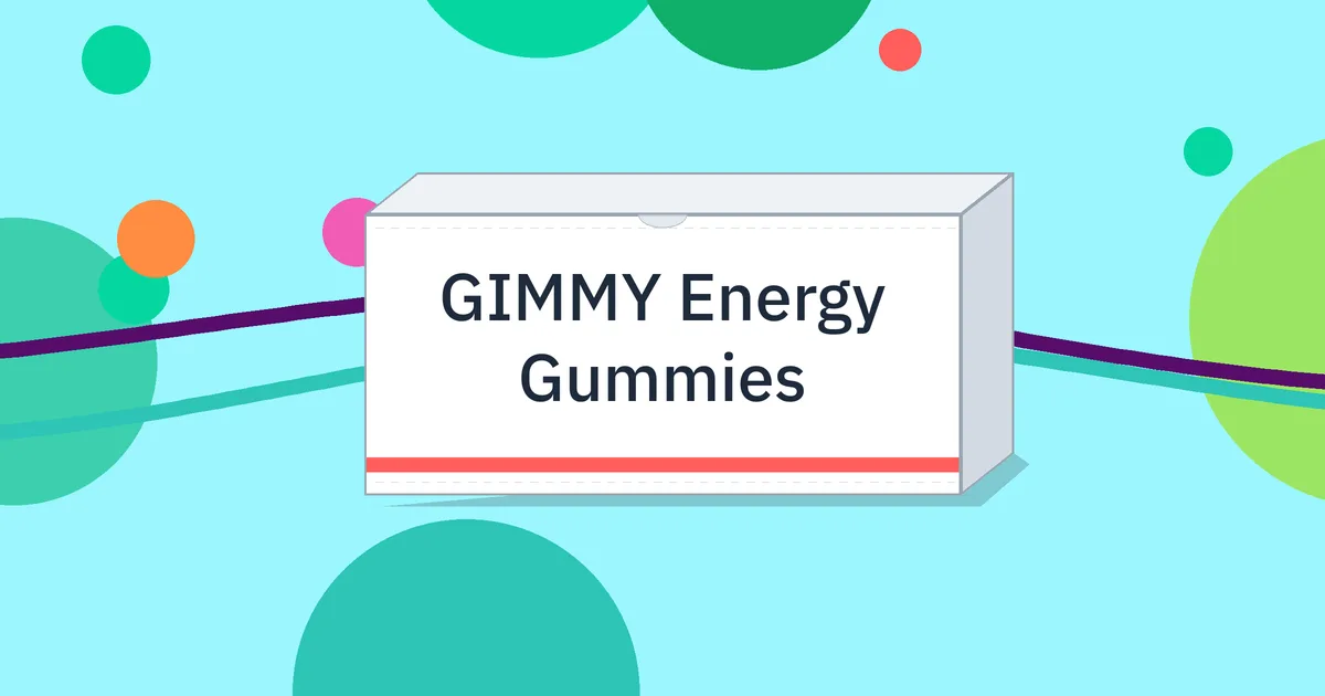Symbolbild: Packung mit der Aufschrift GIMMY Energy Gummies (PZN 20128133) – Verfügbarkeit und Bezug in Apotheken in Frankfurt am Main