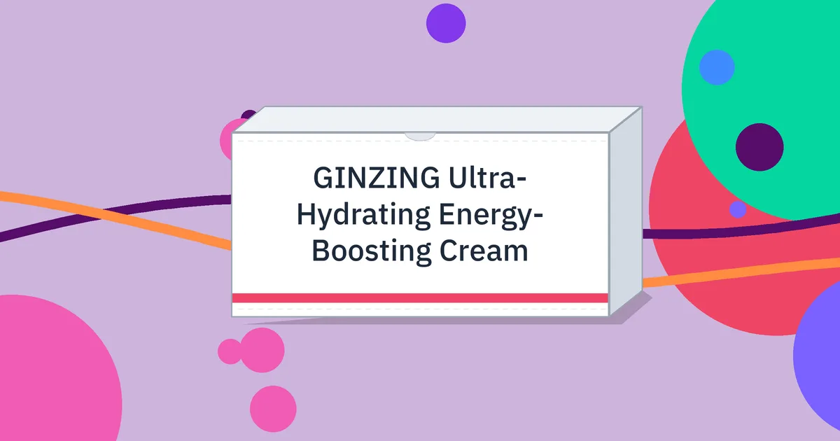 Symbolbild: Packung mit der Aufschrift GINZING Ultra-Hydrating Energy-Boosting Cream (PZN 18863256) – Verfügbarkeit und Bezug in Apotheken in Frankfurt am Main