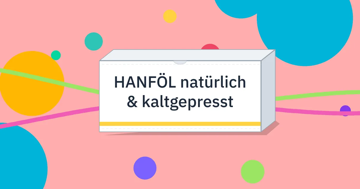 Symbolbild: Packung mit der Aufschrift HANFÖL natürlich & kaltgepresst (PZN 18662434) – Verfügbarkeit und Bezug in Apotheken in Frankfurt am Main