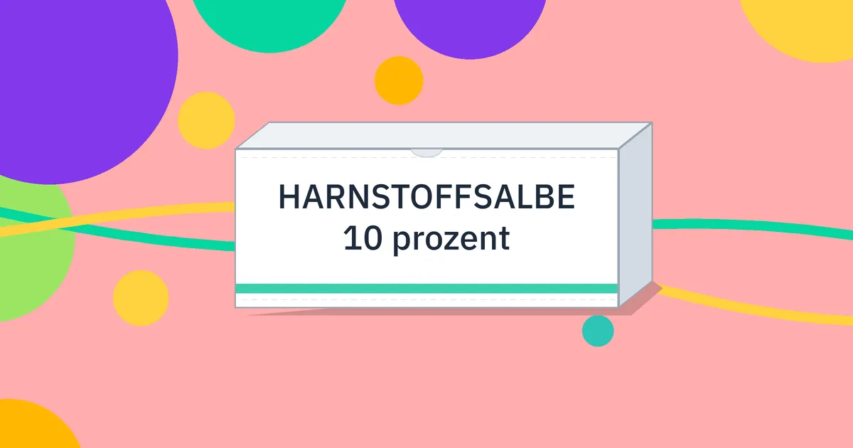 Symbolbild: Packung mit der Aufschrift HARNSTOFFSALBE 10 prozent (PZN 19206916) – Verfügbarkeit und Bezug in Apotheken in Frankfurt am Main