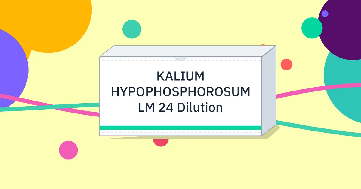 Symbolbild: Packung mit der Aufschrift KALIUM HYPOPHOSPHOROSUM LM 24 Dilution (PZN 12922101) – Verfügbarkeit und Bezug in Apotheken in Frankfurt am Main