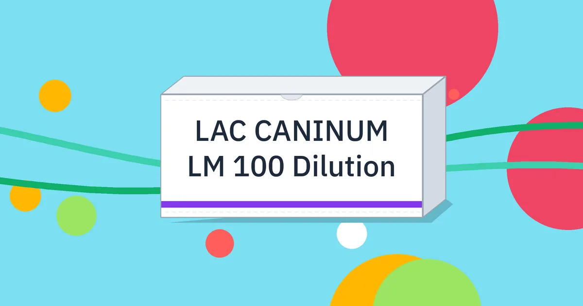 Symbolbild: Packung mit der Aufschrift LAC CANINUM LM 100 Dilution (PZN 12929178) – Verfügbarkeit und Bezug in Apotheken in Frankfurt am Main