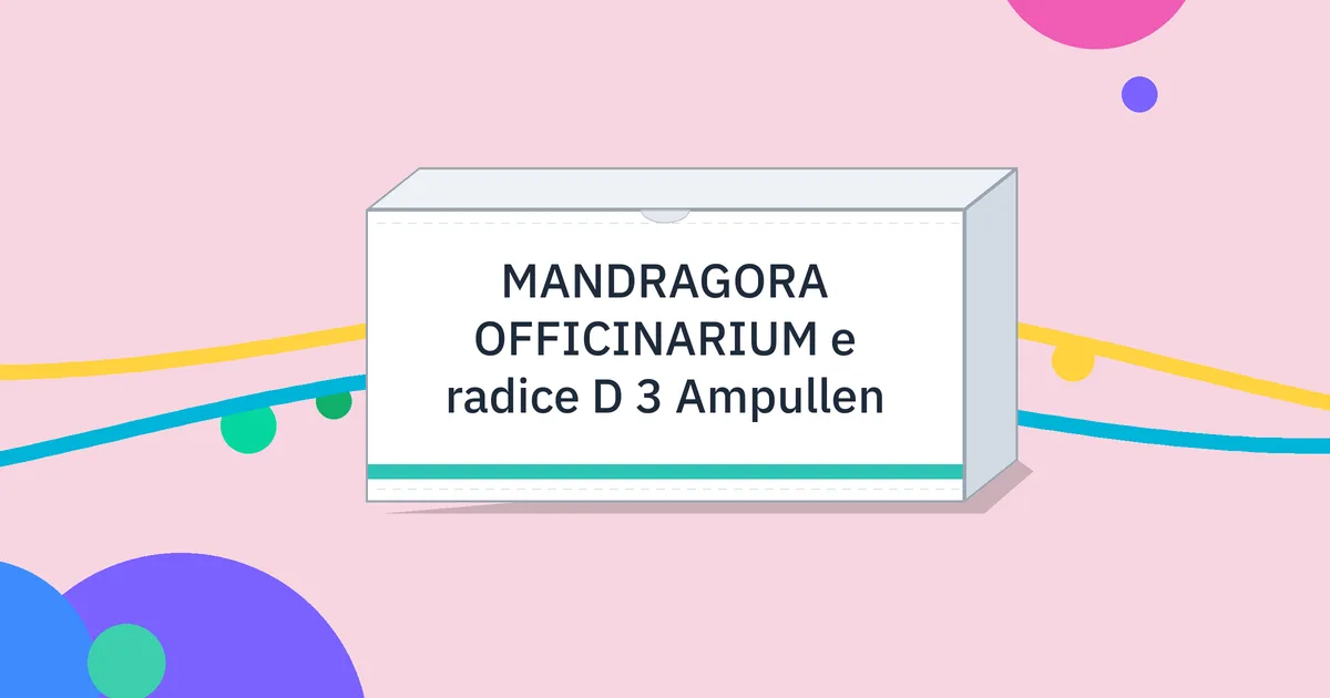 Symbolbild: Packung mit der Aufschrift MANDRAGORA OFFICINARIUM e radice D 3 Ampullen (PZN 02832609) – Verfügbarkeit und Bezug in Apotheken in Frankfurt am Main