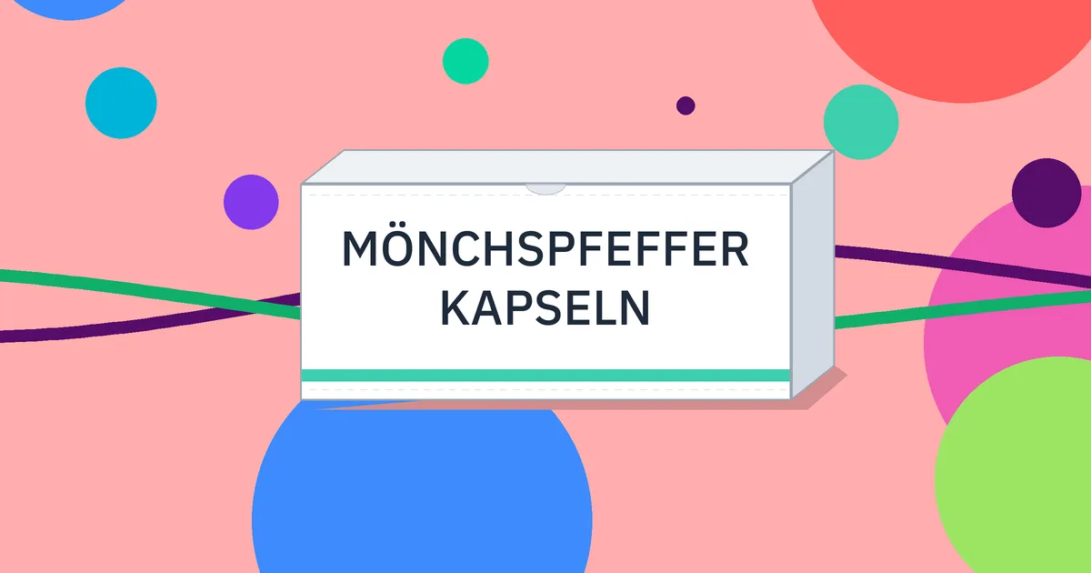 Symbolbild: Packung mit der Aufschrift MÖNCHSPFEFFER KAPSELN (PZN 18779113) – Verfügbarkeit und Bezug in Apotheken in Frankfurt am Main