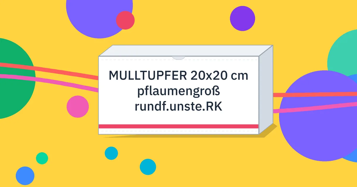Symbolbild: Packung mit der Aufschrift MULLTUPFER 20x20 cm pflaumengroß rundf.unste.RK (PZN 00822297) – Verfügbarkeit und Bezug in Apotheken in Frankfurt am Main