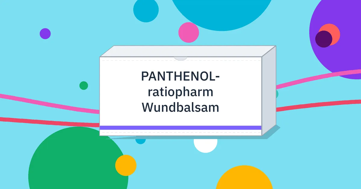 Symbolbild: Packung mit der Aufschrift PANTHENOL-ratiopharm Wundbalsam (PZN 08700984) – Verfügbarkeit und Bezug in Apotheken in Frankfurt am Main
