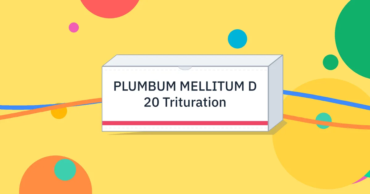 Symbolbild: Packung mit der Aufschrift PLUMBUM MELLITUM D 20 Trituration (PZN 01616602) – Verfügbarkeit und Bezug in Apotheken in Frankfurt am Main