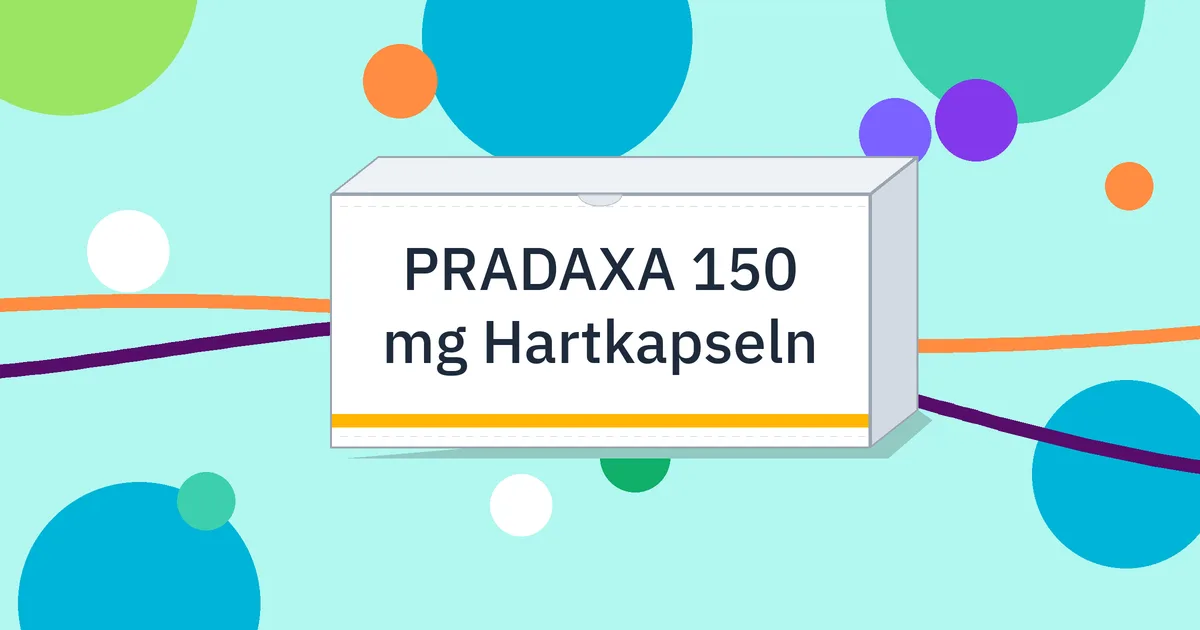 Symbolbild: Packung mit der Aufschrift PRADAXA 150 mg Hartkapseln (PZN 06561969) – Verfügbarkeit und Bezug in Apotheken in Frankfurt am Main