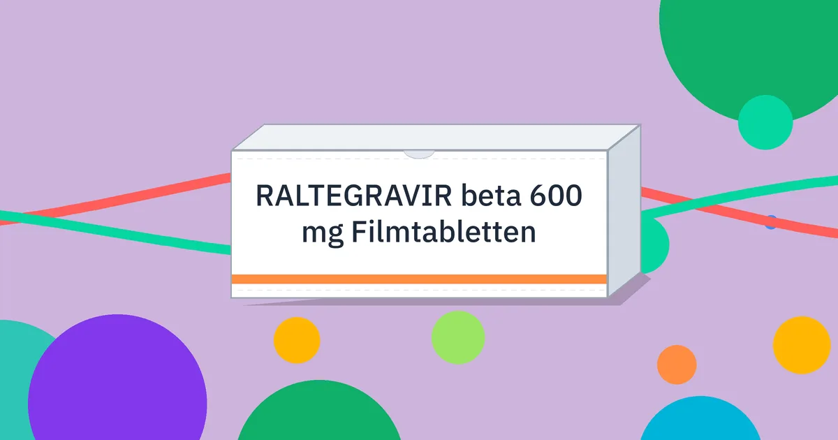 Symbolbild: Packung mit der Aufschrift RALTEGRAVIR beta 600 mg Filmtabletten (PZN 19187811) – Verfügbarkeit und Bezug in Apotheken in Frankfurt am Main
