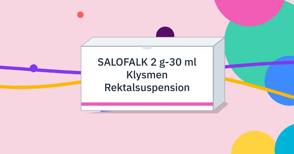 Symbolbild: Packung mit der Aufschrift SALOFALK 2 g-30 ml Klysmen Rektalsuspension (PZN 07224636) – Verfügbarkeit und Bezug in Apotheken in Frankfurt am Main