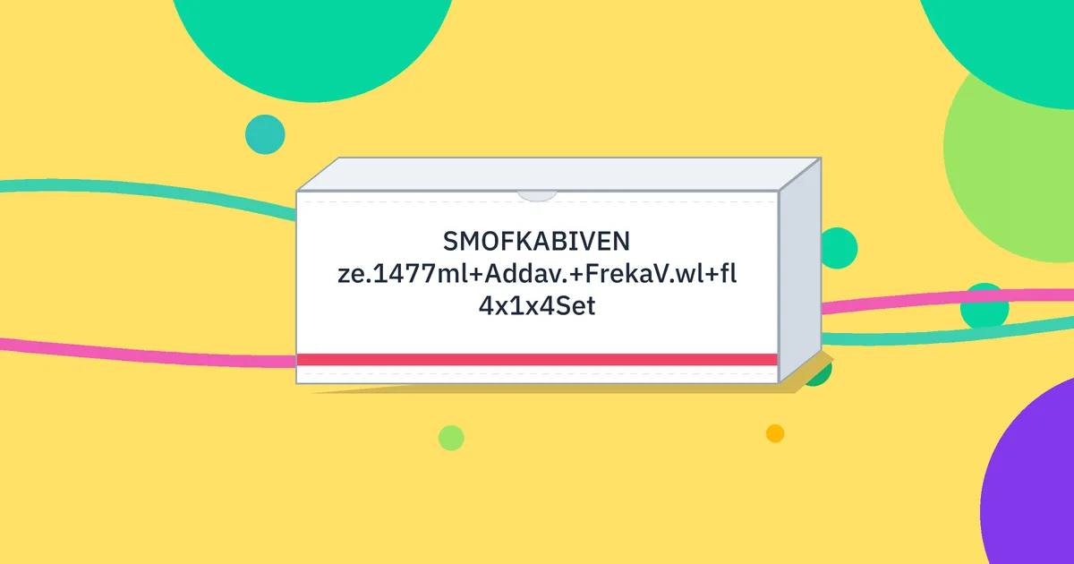 Symbolbild: Packung mit der Aufschrift SMOFKABIVEN ze.1477ml+Addav.+FrekaV.wl+fl 4x1x4Set (PZN 19725562) – Verfügbarkeit und Bezug in Apotheken in Frankfurt am Main