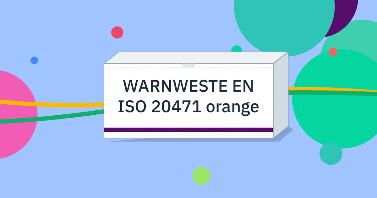 Symbolbild: Packung mit der Aufschrift WARNWESTE EN ISO 20471 orange (PZN 18334701) – Verfügbarkeit und Bezug in Apotheken in Frankfurt am Main