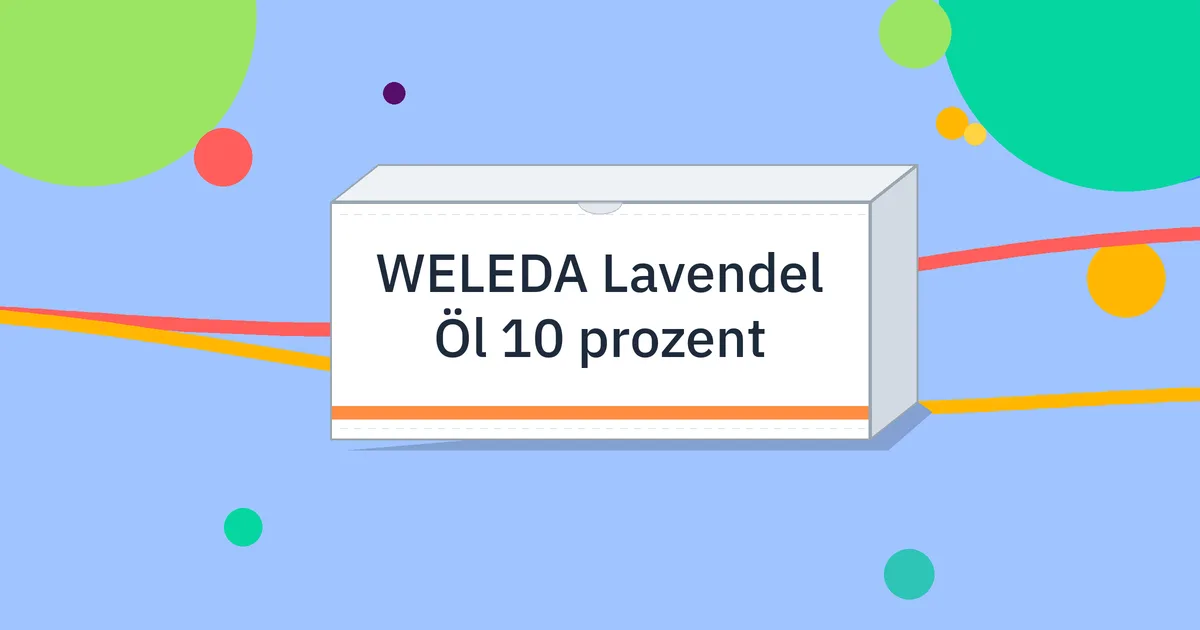 Symbolbild: Packung mit der Aufschrift WELEDA Lavendel Öl 10 prozent (PZN 00572854) – Verfügbarkeit und Bezug in Apotheken in Frankfurt am Main