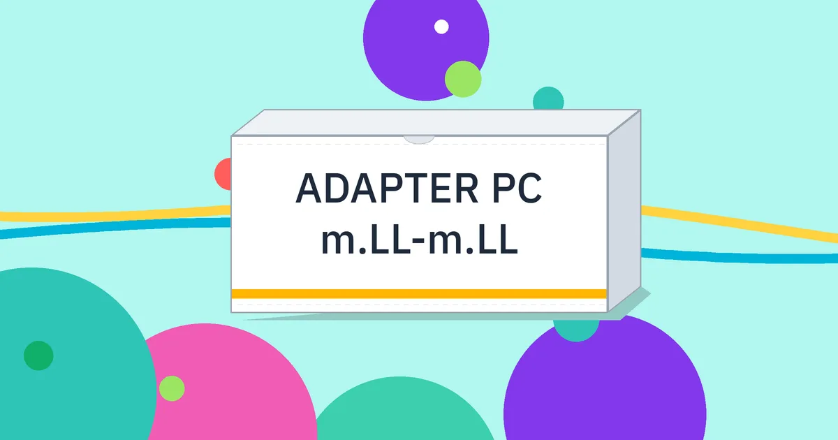 Symbolbild: Packung mit der Aufschrift ADAPTER PC m.LL-m.LL (PZN 08428594) – Verfügbarkeit und Bezug in Apotheken in Frankfurt am Main