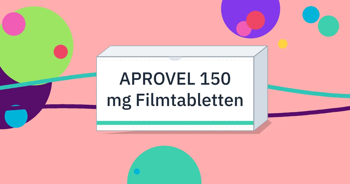 Symbolbild: Packung mit der Aufschrift APROVEL 150 mg Filmtabletten (PZN 03913787) – Verfügbarkeit und Bezug in Apotheken in Frankfurt am Main