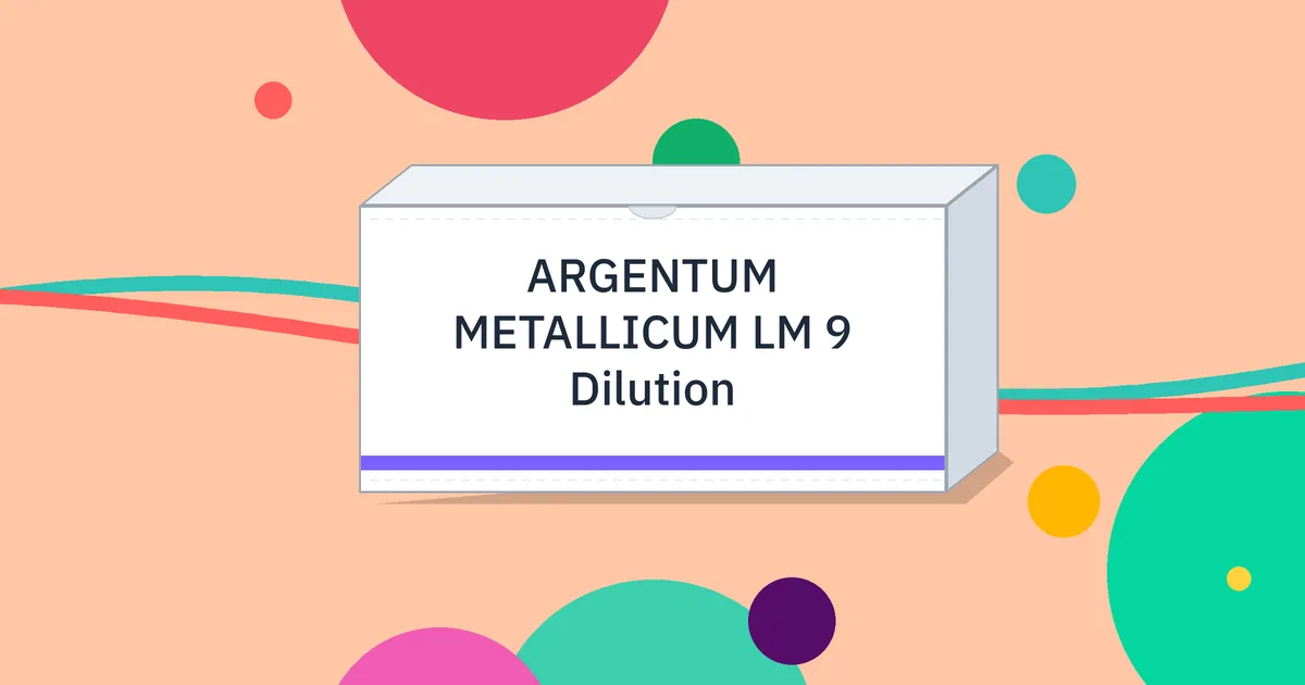 Symbolbild: Packung mit der Aufschrift ARGENTUM METALLICUM LM 9 Dilution (PZN 12767758) – Verfügbarkeit und Bezug in Apotheken in Frankfurt am Main