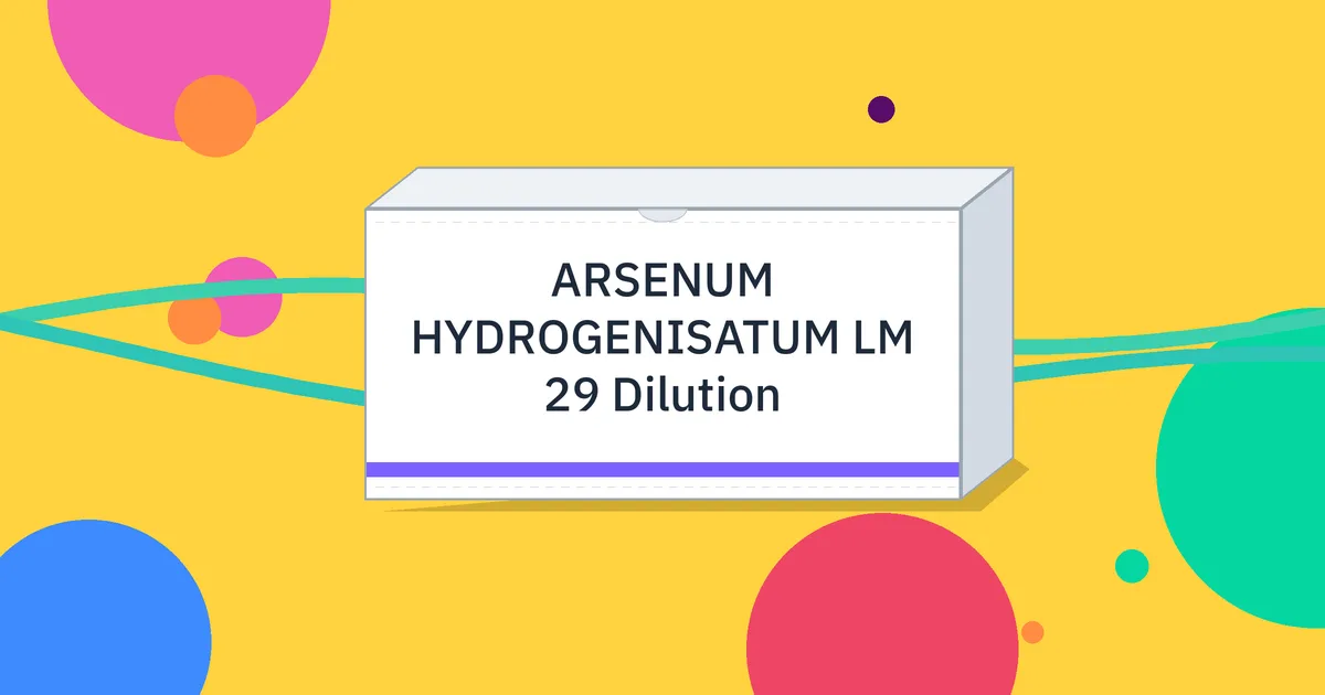 Symbolbild: Packung mit der Aufschrift ARSENUM HYDROGENISATUM LM 29 Dilution (PZN 12778650) – Verfügbarkeit und Bezug in Apotheken in Frankfurt am Main