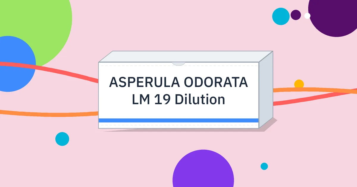 Symbolbild: Packung mit der Aufschrift ASPERULA ODORATA LM 19 Dilution (PZN 13403969) – Verfügbarkeit und Bezug in Apotheken in Frankfurt am Main