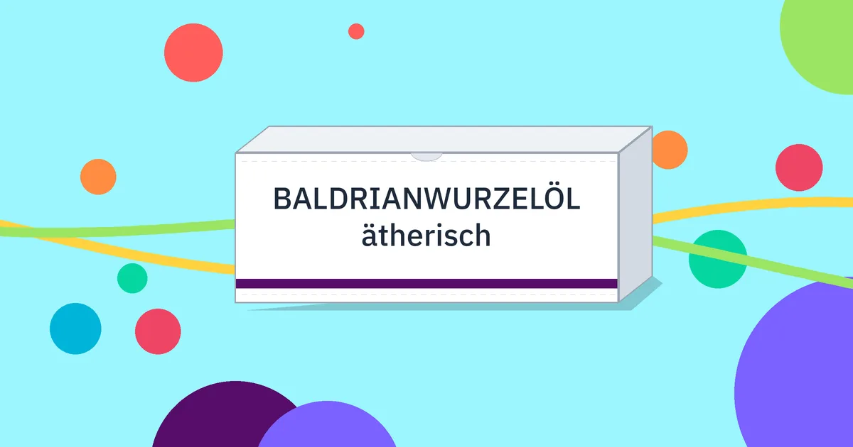 Symbolbild: Packung mit der Aufschrift BALDRIANWURZELÖL ätherisch (PZN 17157119) – Verfügbarkeit und Bezug in Apotheken in Frankfurt am Main
