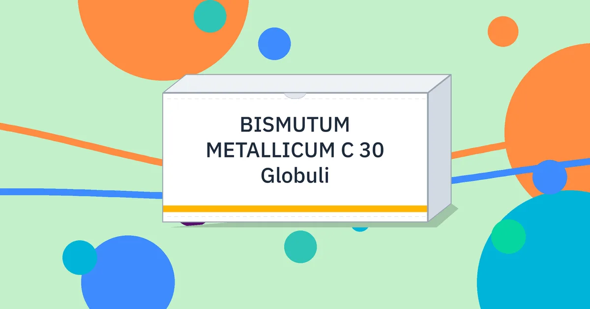Symbolbild: Packung mit der Aufschrift BISMUTUM METALLICUM C 30 Globuli (PZN 16689469) – Verfügbarkeit und Bezug in Apotheken in Frankfurt am Main