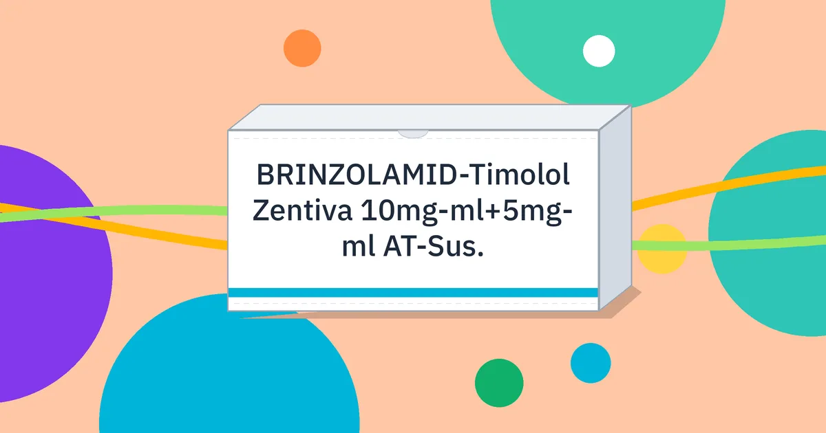 Symbolbild: Packung mit der Aufschrift BRINZOLAMID-Timolol Zentiva 10mg-ml+5mg-ml AT-Sus. (PZN 17602306) – Verfügbarkeit und Bezug in Apotheken in Frankfurt am Main
