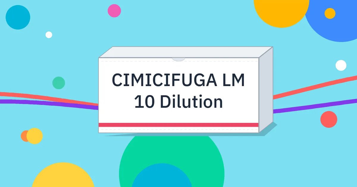 Symbolbild: Packung mit der Aufschrift CIMICIFUGA LM 10 Dilution (PZN 12819076) – Verfügbarkeit und Bezug in Apotheken in Frankfurt am Main