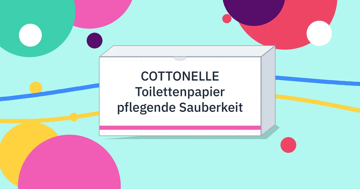 Symbolbild: Packung mit der Aufschrift COTTONELLE Toilettenpapier pflegende Sauberkeit (PZN 18064354) – Verfügbarkeit und Bezug in Apotheken in Frankfurt am Main
