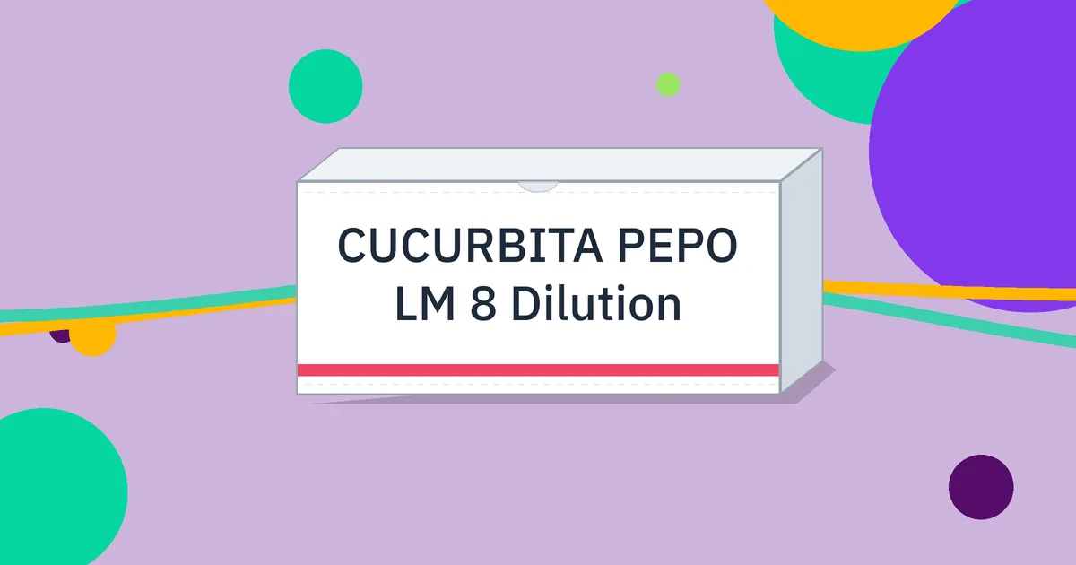Symbolbild: Packung mit der Aufschrift CUCURBITA PEPO LM 8 Dilution (PZN 13457209) – Verfügbarkeit und Bezug in Apotheken in Frankfurt am Main