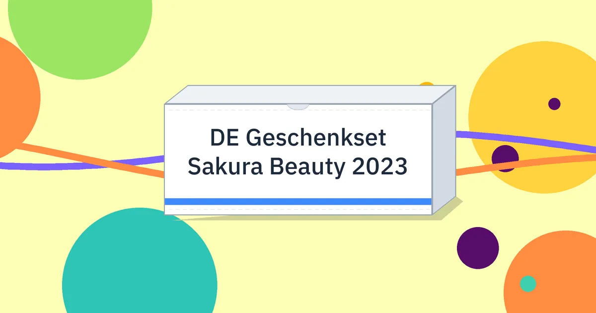 Symbolbild: Packung mit der Aufschrift DE Geschenkset Sakura Beauty 2023 (PZN 18329692) – Verfügbarkeit und Bezug in Apotheken in Frankfurt am Main