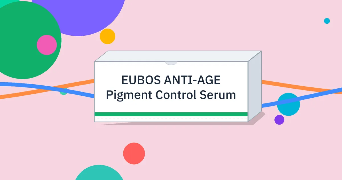 Symbolbild: Packung mit der Aufschrift EUBOS ANTI-AGE Pigment Control Serum (PZN 20098975) – Verfügbarkeit und Bezug in Apotheken in Frankfurt am Main