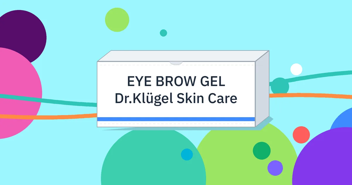 Symbolbild: Packung mit der Aufschrift EYE BROW GEL Dr.Klügel Skin Care (PZN 20576771) – Verfügbarkeit und Bezug in Apotheken in Frankfurt am Main