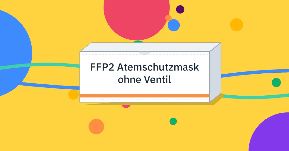 Symbolbild: Packung mit der Aufschrift FFP2 Atemschutzmask ohne Ventil (PZN 16739612) – Verfügbarkeit und Bezug in Apotheken in Frankfurt am Main