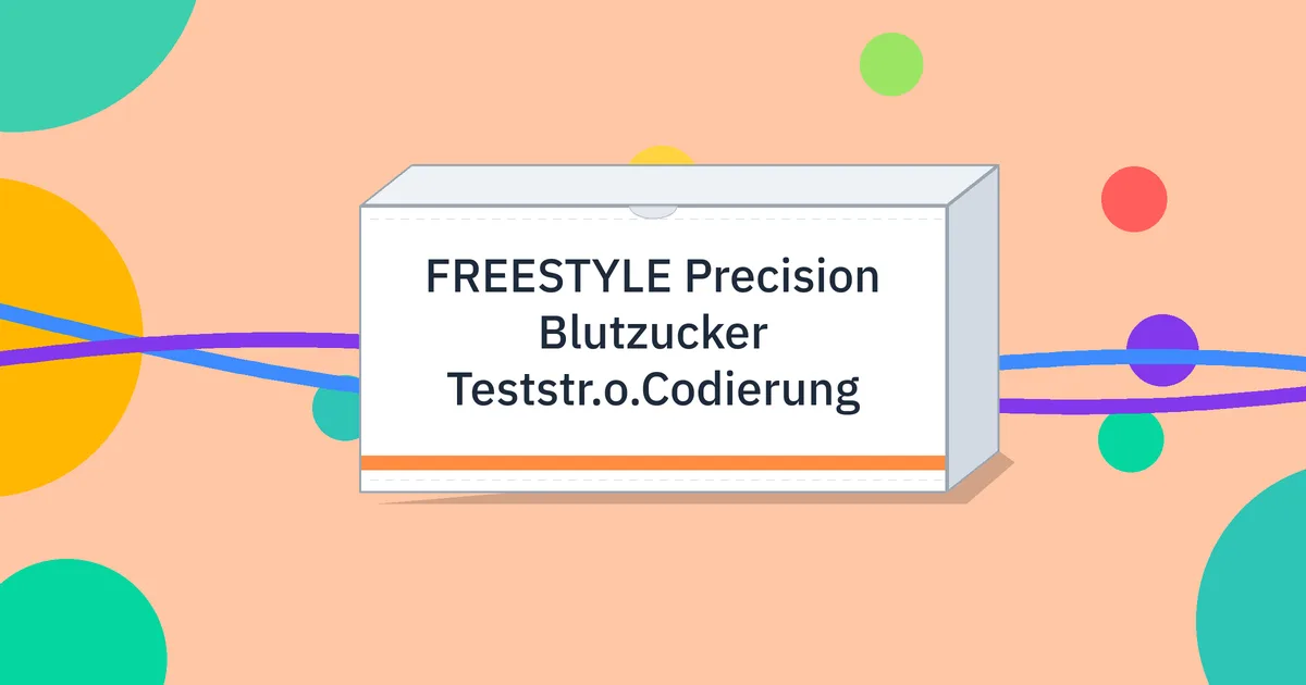 Symbolbild: Packung mit der Aufschrift FREESTYLE Precision Blutzucker Teststr.o.Codierung (PZN 06905334) – Verfügbarkeit und Bezug in Apotheken in Frankfurt am Main