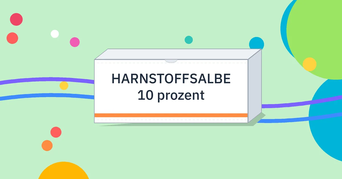Symbolbild: Packung mit der Aufschrift HARNSTOFFSALBE 10 prozent (PZN 19206879) – Verfügbarkeit und Bezug in Apotheken in Frankfurt am Main