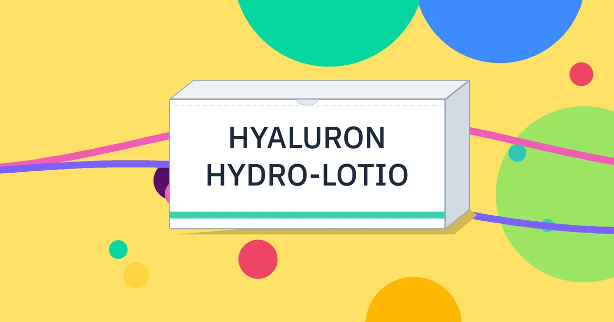 Symbolbild: Packung mit der Aufschrift HYALURON HYDRO-LOTIO (PZN 14160552) – Verfügbarkeit und Bezug in Apotheken in Frankfurt am Main