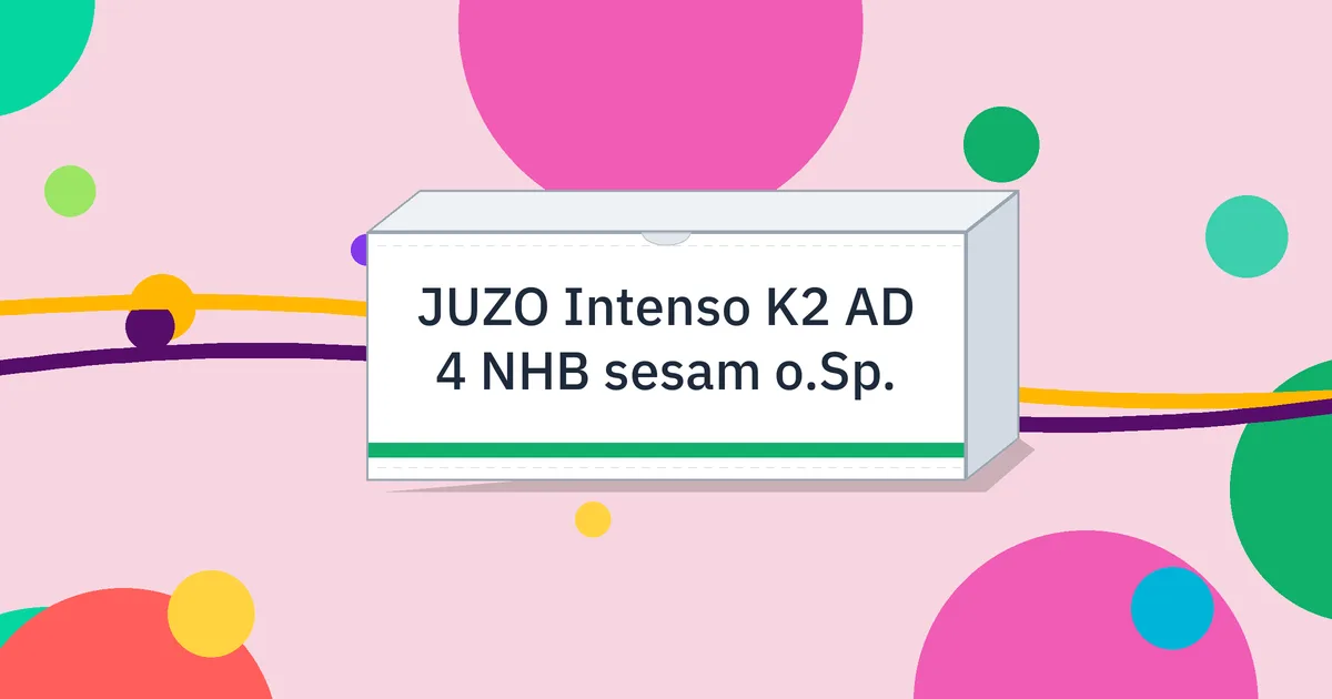 Symbolbild: Packung mit der Aufschrift JUZO Intenso K2 AD 4 NHB sesam o.Sp. (PZN 18620364) – Verfügbarkeit und Bezug in Apotheken in Frankfurt am Main