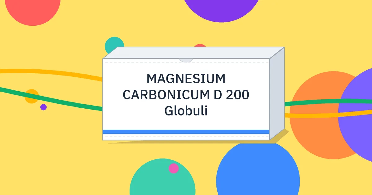 Symbolbild: Packung mit der Aufschrift MAGNESIUM CARBONICUM D 200 Globuli (PZN 07173212) – Verfügbarkeit und Bezug in Apotheken in Frankfurt am Main