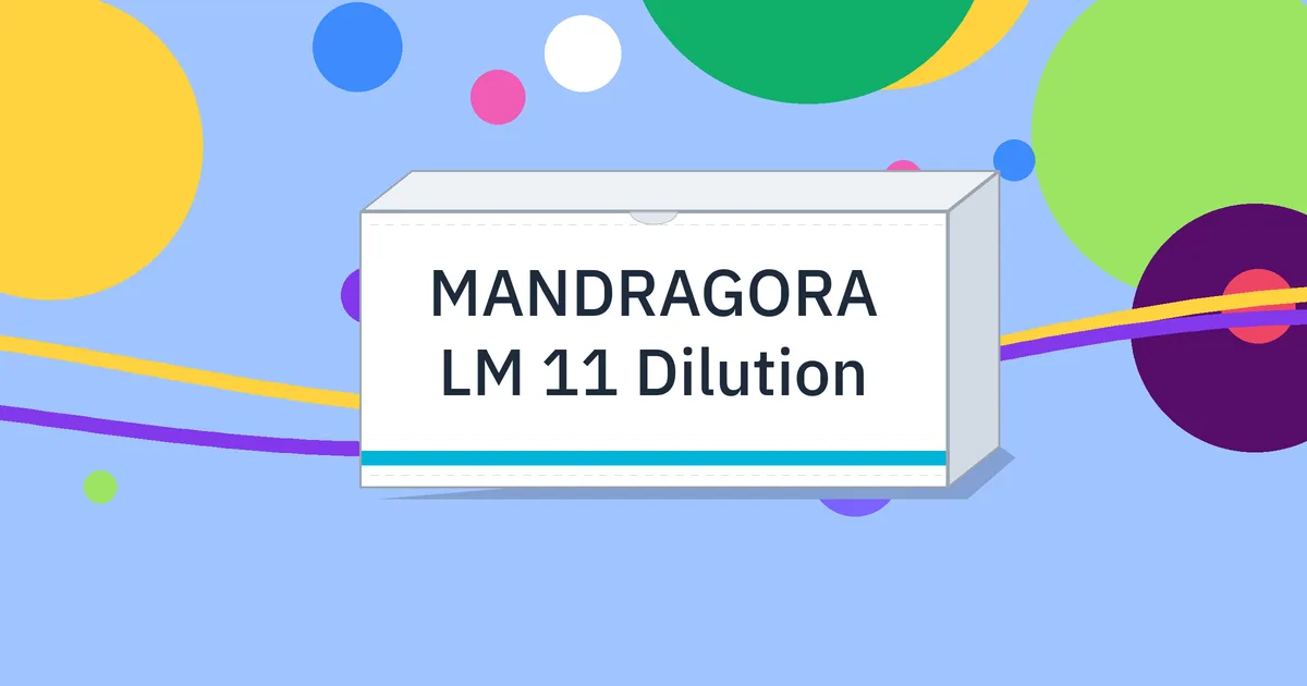 Symbolbild: Packung mit der Aufschrift MANDRAGORA LM 11 Dilution (PZN 12941860) – Verfügbarkeit und Bezug in Apotheken in Frankfurt am Main