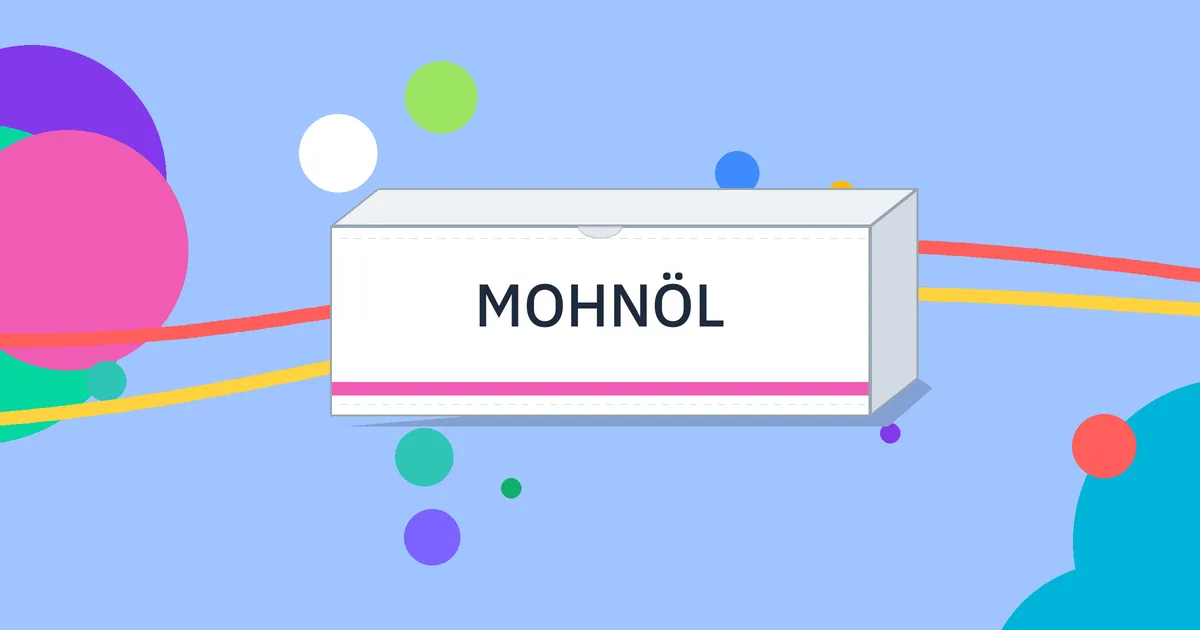 Symbolbild: Packung mit der Aufschrift MOHNÖL (PZN 17188309) – Verfügbarkeit und Bezug in Apotheken in Frankfurt am Main