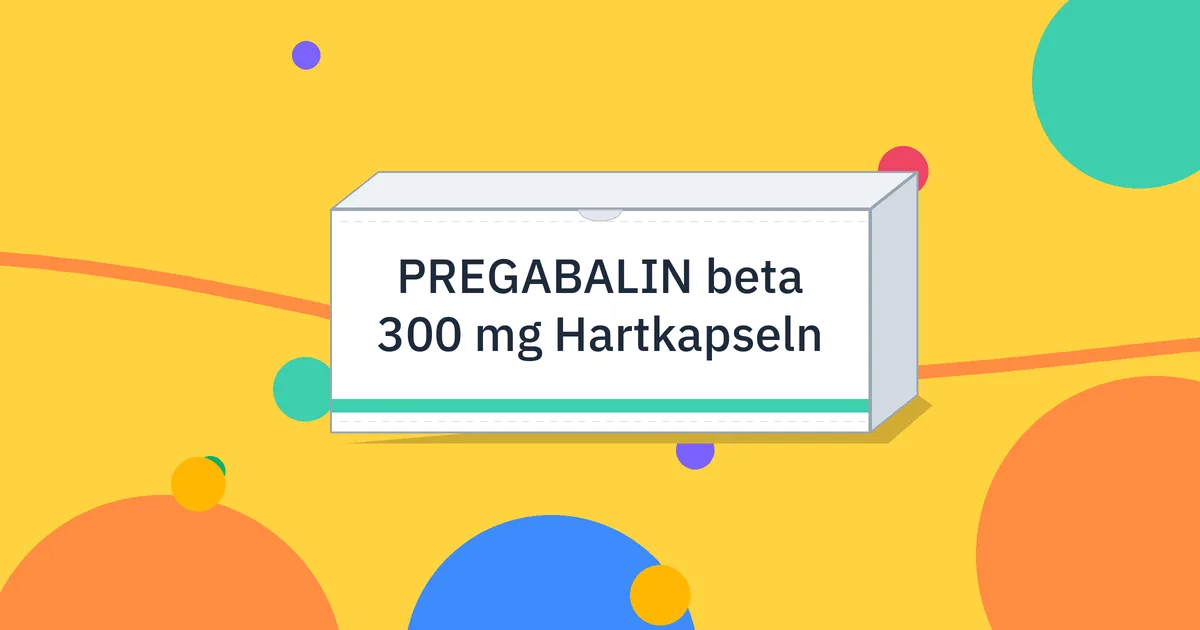 Symbolbild: Packung mit der Aufschrift PREGABALIN beta 300 mg Hartkapseln (PZN 10810711) – Verfügbarkeit und Bezug in Apotheken in Frankfurt am Main