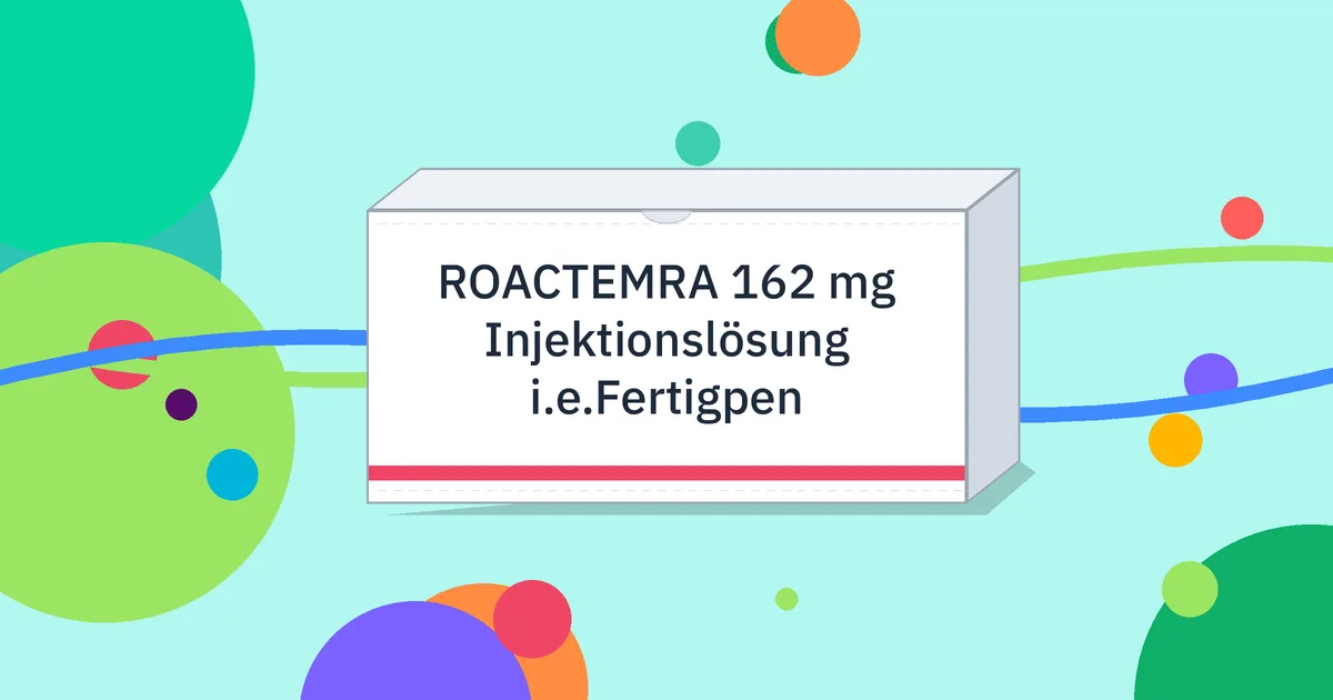 Symbolbild: Packung mit der Aufschrift ROACTEMRA 162 mg Injektionslösung i.e.Fertigpen (PZN 15400320) – Verfügbarkeit und Bezug in Apotheken in Frankfurt am Main