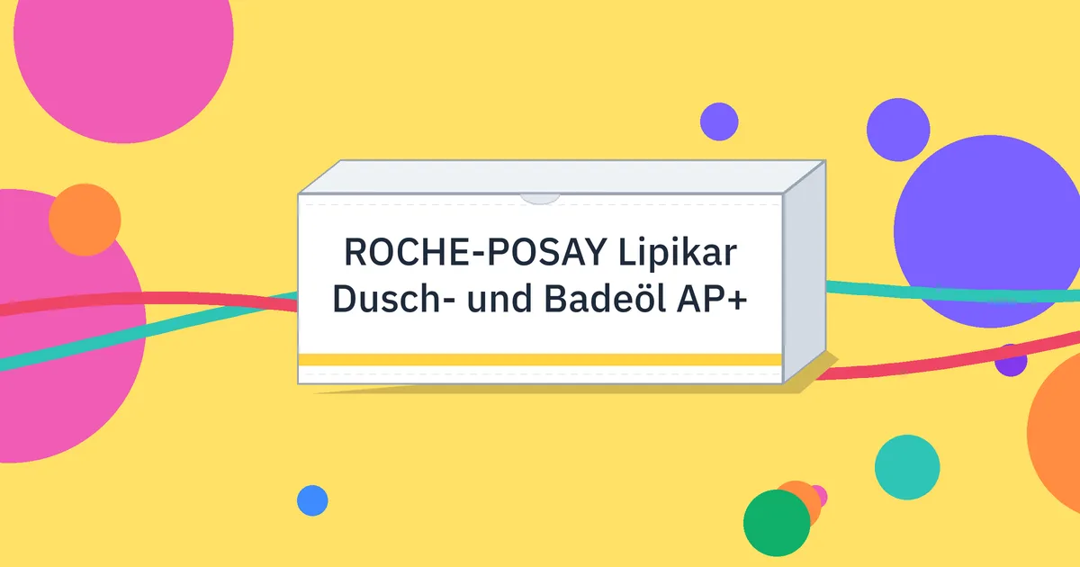 Symbolbild: Packung mit der Aufschrift ROCHE-POSAY Lipikar Dusch- und Badeöl AP+ (PZN 20225505) – Verfügbarkeit und Bezug in Apotheken in Frankfurt am Main