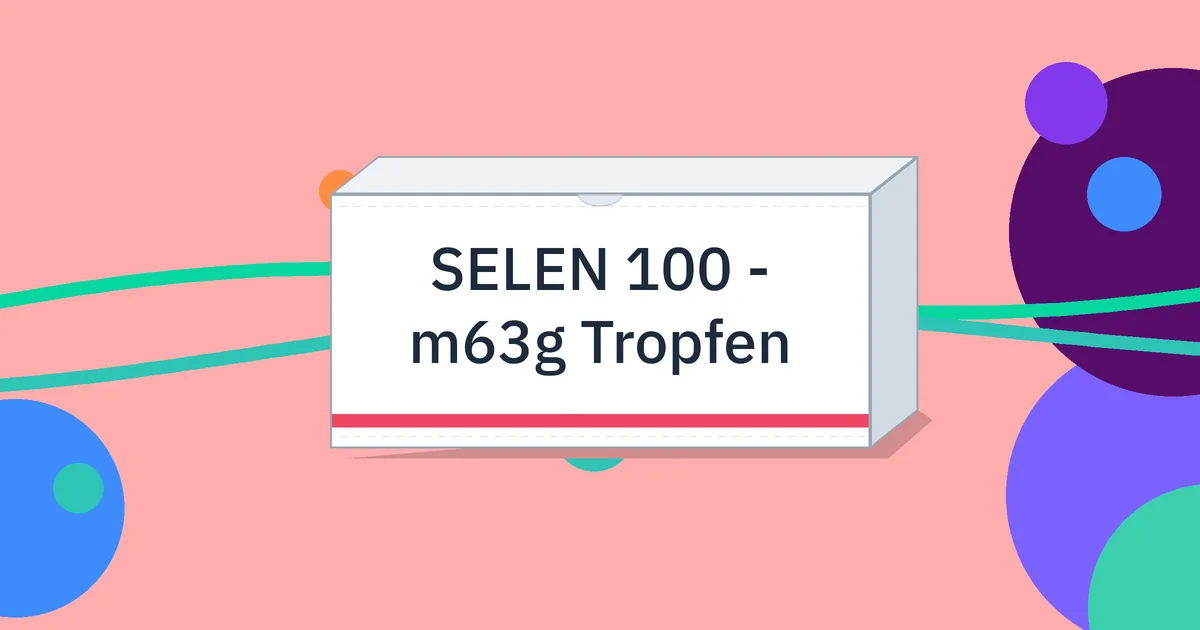 Symbolbild: Packung mit der Aufschrift SELEN 100 -m63g Tropfen (PZN 19830170) – Verfügbarkeit und Bezug in Apotheken in Frankfurt am Main