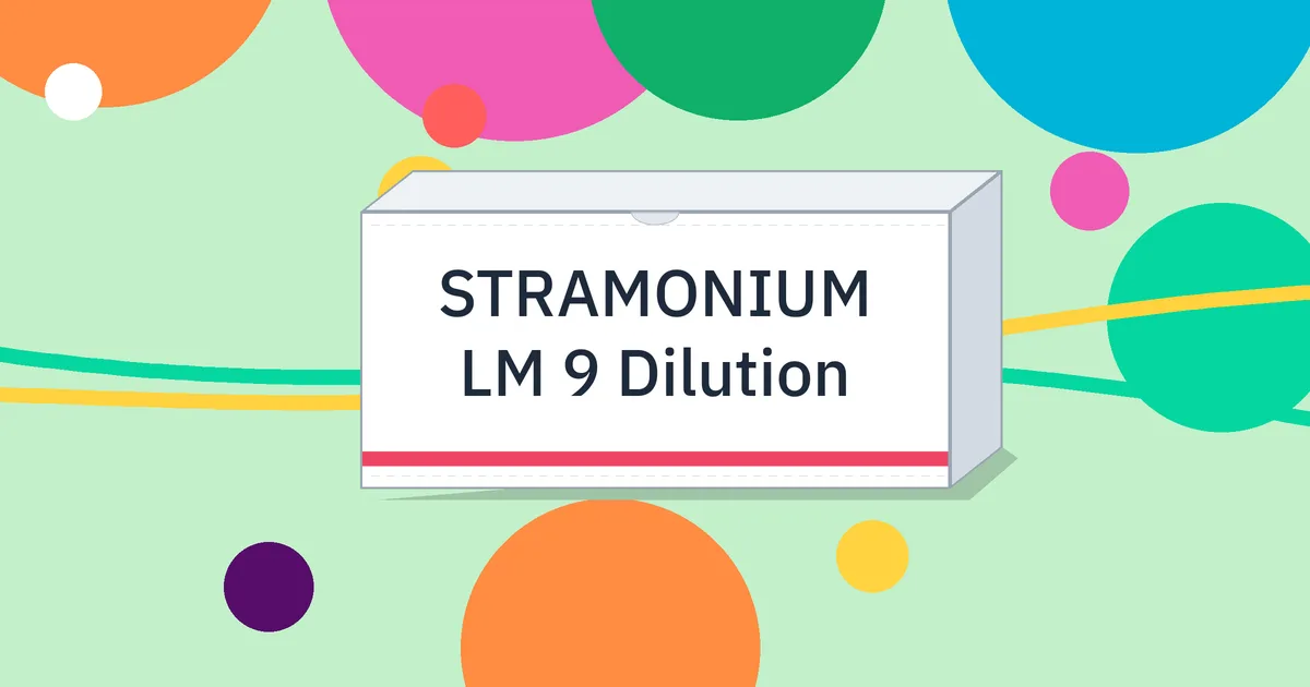 Symbolbild: Packung mit der Aufschrift STRAMONIUM LM 9 Dilution (PZN 13201792) – Verfügbarkeit und Bezug in Apotheken in Frankfurt am Main