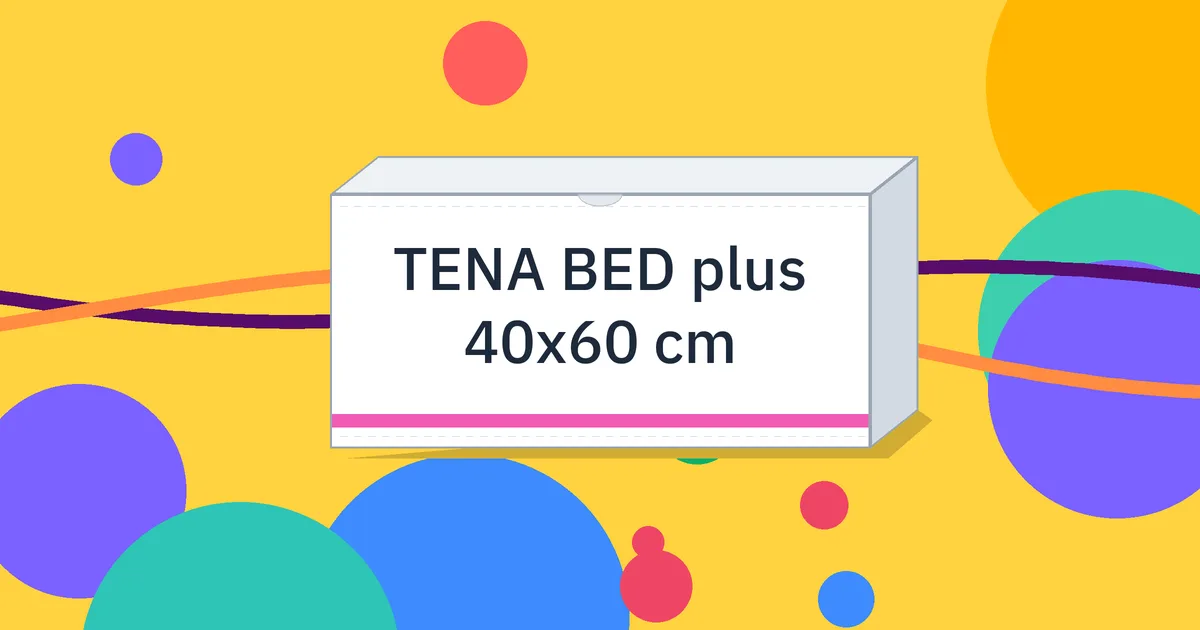 Symbolbild: Packung mit der Aufschrift TENA BED plus 40x60 cm (PZN 19981029) – Verfügbarkeit und Bezug in Apotheken in Frankfurt am Main