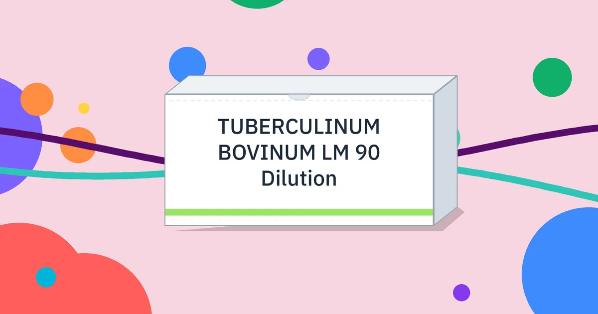 Symbolbild: Packung mit der Aufschrift TUBERCULINUM BOVINUM LM 90 Dilution (PZN 03502908) – Verfügbarkeit und Bezug in Apotheken in Frankfurt am Main