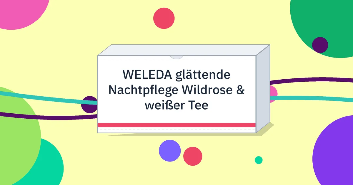 Symbolbild: Packung mit der Aufschrift WELEDA glättende Nachtpflege Wildrose & weißer Tee (PZN 19147131) – Verfügbarkeit und Bezug in Apotheken in Frankfurt am Main